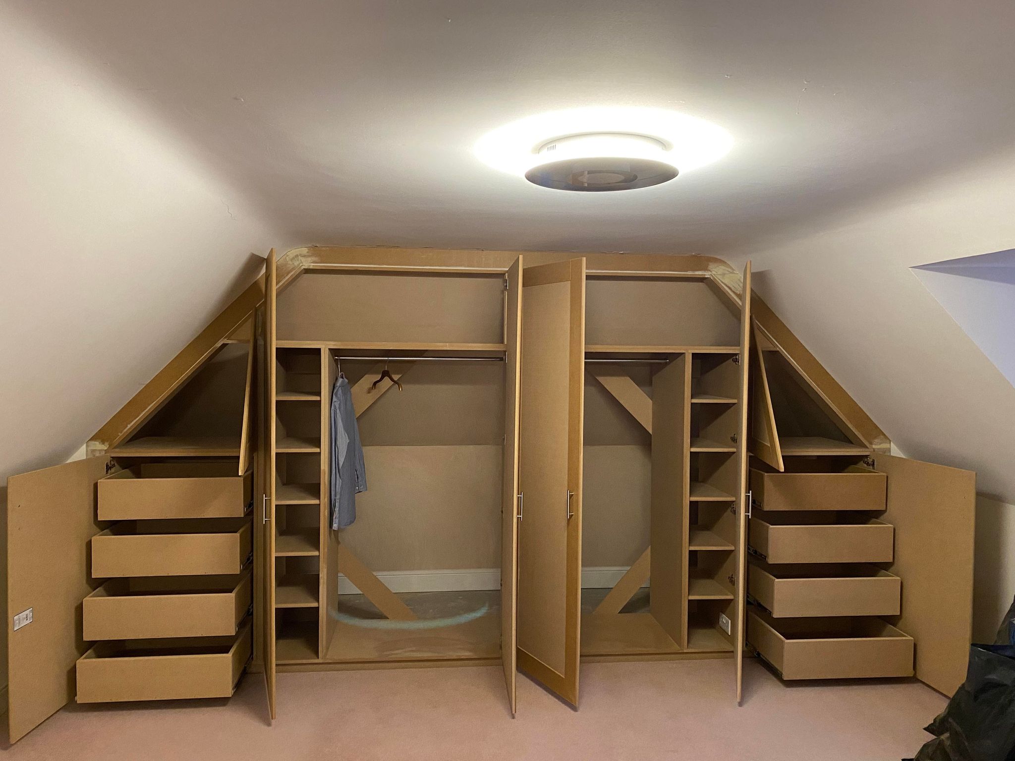 Bespoke Floor to Ceiling Wardrobe | Woodham Carpentry